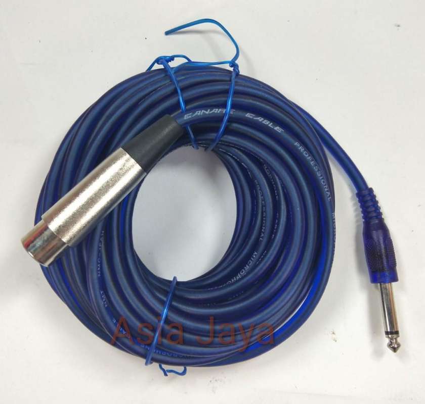 Promo KABEL MIC CANARE 15 METER 3 PIN KABEL MICROPHONE 15 METER CANARE ...