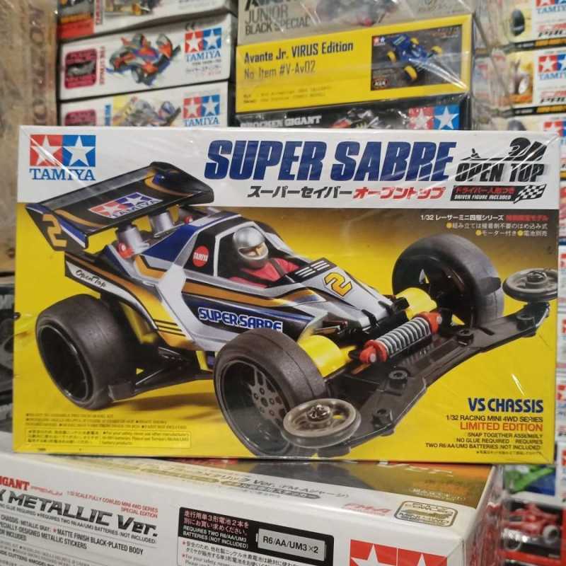 Jual Tamiya Mini 4wd Open Top Series - Super Sabre di Seller ...