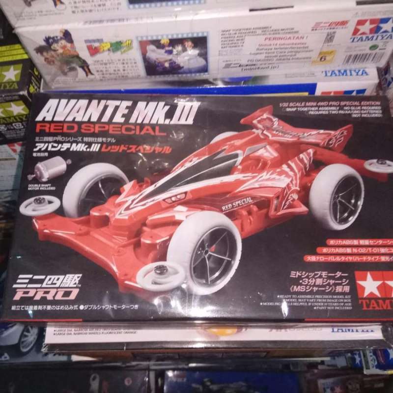 Jual Tamiya mini 4wd Avante MKIII Red Special di Seller Hobbysportstore ...