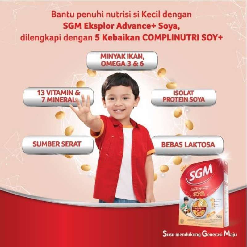 Jual Sgm Eksplor Soya 1-5 Tahun Van 400 Gr Ga_susu Sgm Bayi / Balita ...