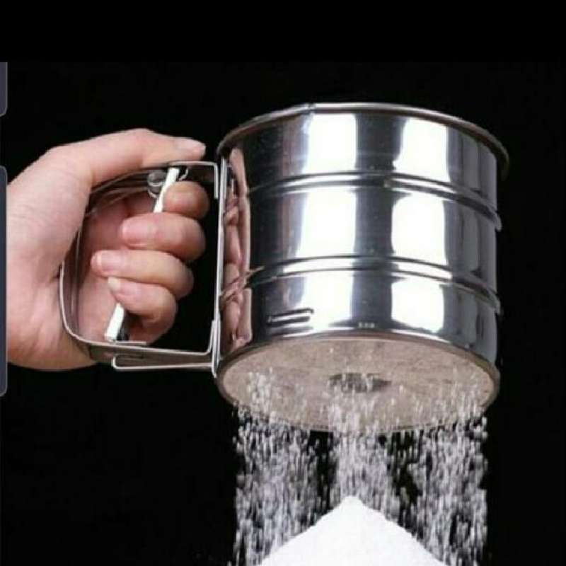 Jual Cangkir Saringan Tepung Stainless Ayakan Tepung Stainless Saringan Di Seller Dapoer