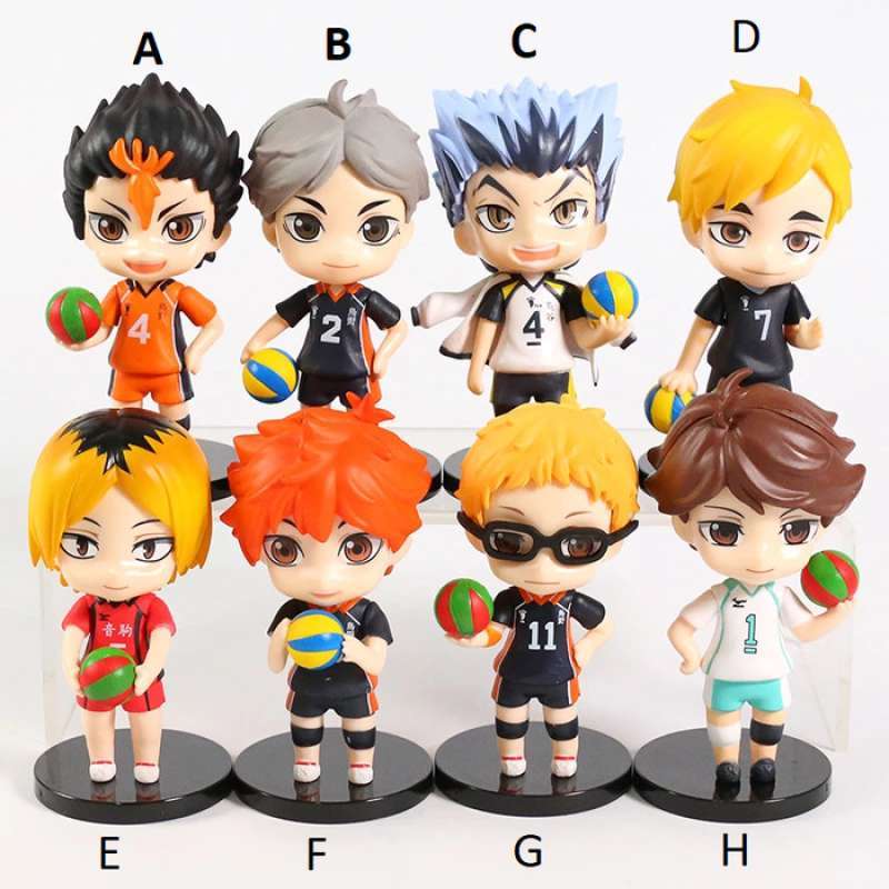 Jual HAIKYUU HINATA NISHINOYA OIKAWA KENMA ACTION FIGURE di Seller ...