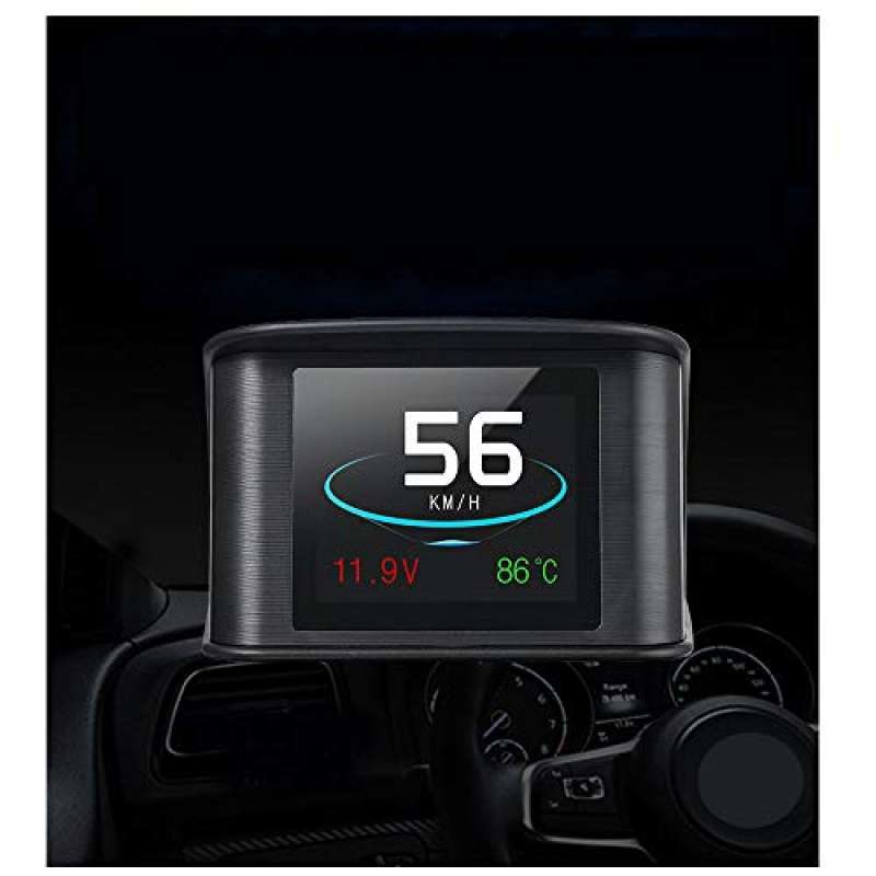 Promo HUD Display, iKiKin OBD2 Car Head Up Display with TFT LCD Display Shows Speed RPM Voltage ...