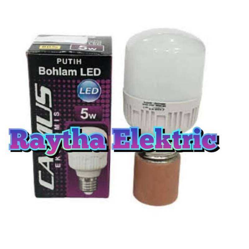 Jual Camus Lampu Led Capsul 5w Putih / Kapsul 5watt Putih / Bulb Led ...