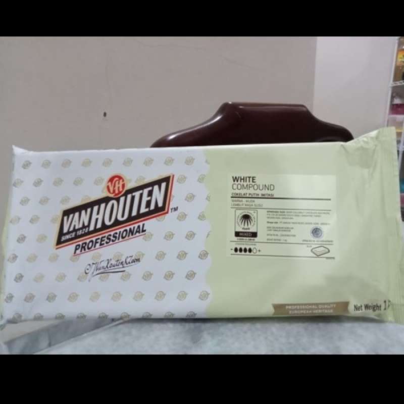 Promo van houten white compound 1 kg Diskon 50% di Seller Adila Store ...