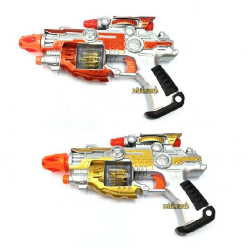 Promo Mainan Anak Pistol Raging fire Lampu dan Suara Diskon 50% di ...