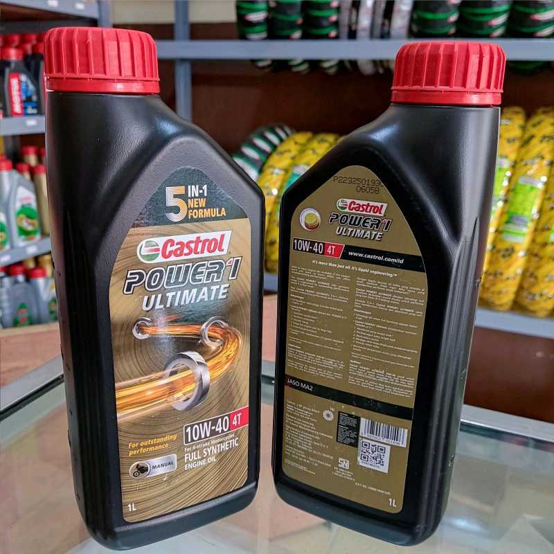 Jual Castrol Power 1 Ultimate 4t 10w40 Full Synthetic 1 Liter Di Seller ...