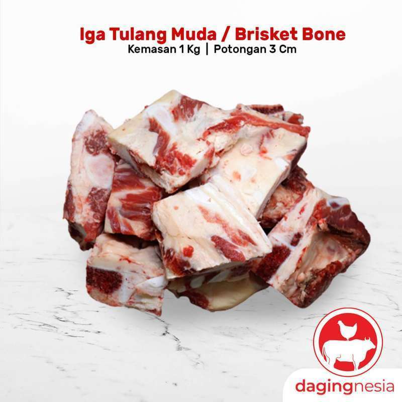 Promo Daging Iga Tulang Muda Brisket Bone 1 Kg Diskon 10 Di Seller