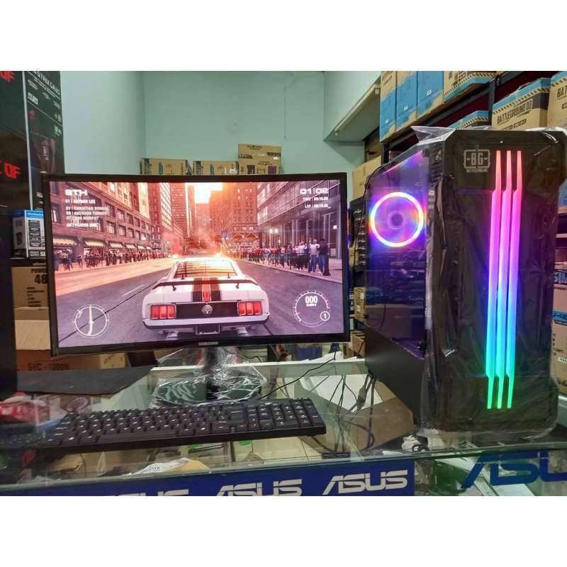 Promo Cpu / Pc Rakitan Gaming I7 3770 / Ssd + Hdd / Ram 16gb / Vga ...