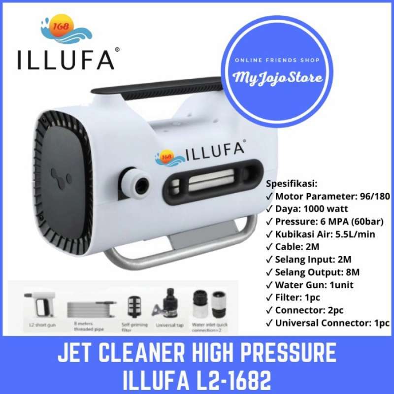 Promo Jet Cleaner High Pressure Alat Cuci Steam Motor Mobil Ac Illufal2 ...