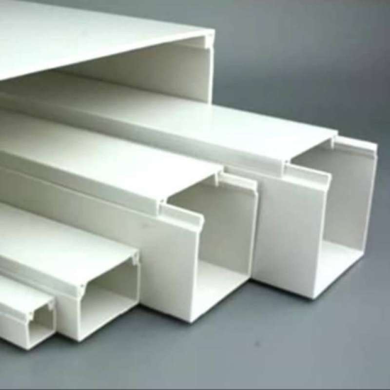 Jual PVC Cable Duct PSD-2525 FORT 25x25mm Putih Tanpa Slot di Seller ...
