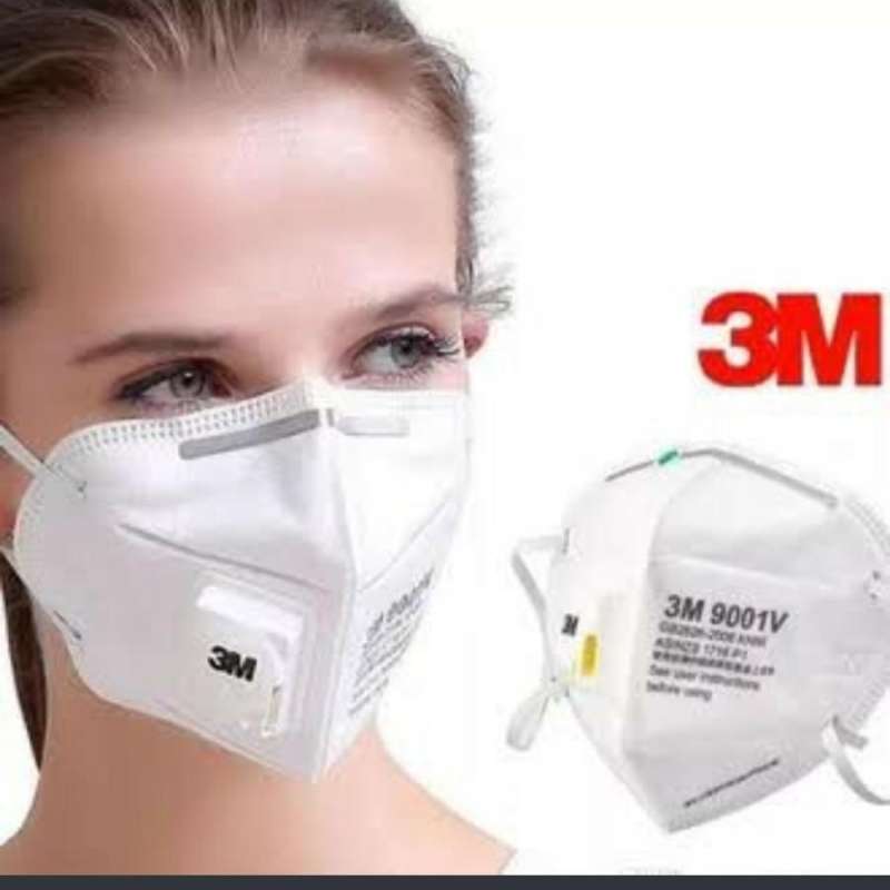 Jual masker 3M 9001v original particulate respirator kn95 di Seller ...