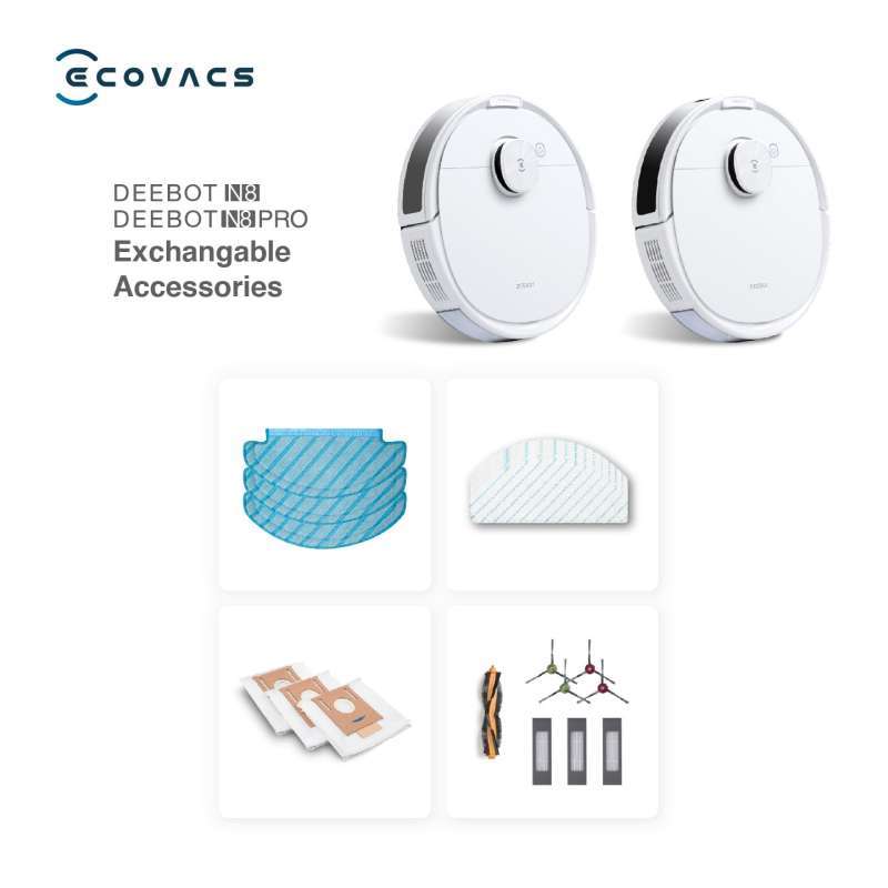 Jual Exchangeable Accesories For U2pro, N8/n8pro, T8series, T9,x1omni/turbo, X5 Pro Omni ...