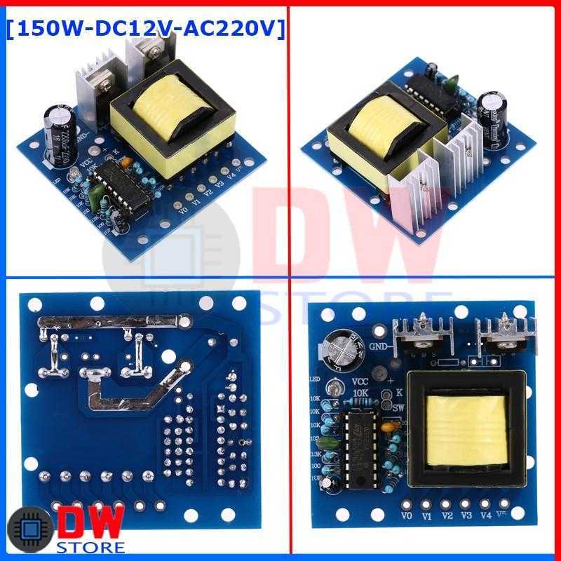 Jual Modul Inverter DC-AC Input 12V Output 220V 40W 50W 150W 300W 500W ...