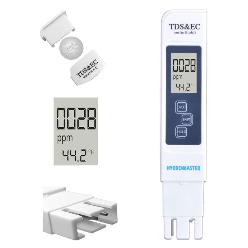 Jual Tds Meter Ec Meter Hidroponik Alat Ukur Ph Meter Air Digital A1293 ...