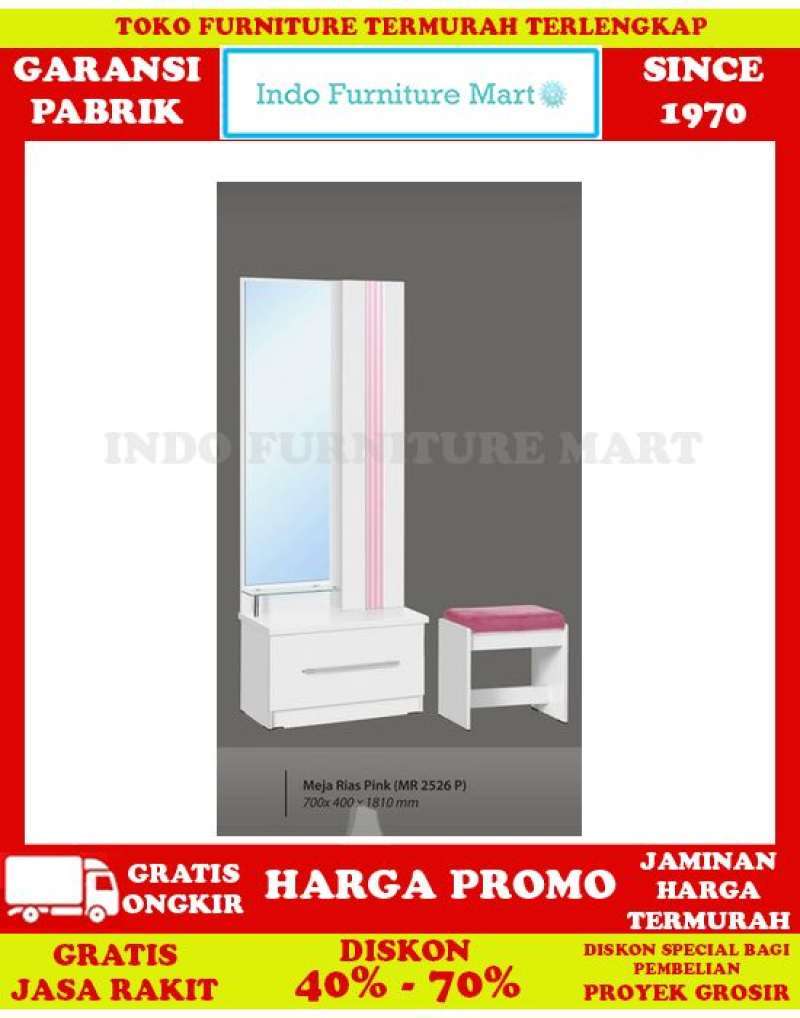 Jual Meja Rias Minimalis Pink Original Murah - Harga Diskon Mei 2024 ...