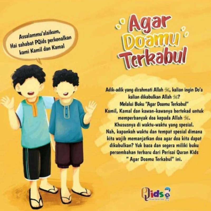 Jual Buku Sunnah Cerita Anak Agar Doamu Terkabul Qids Perisai Quran ... Jual Buku Sunnah Cerita Anak Agar Doamu Terkabul Qids Perisai Quran ...