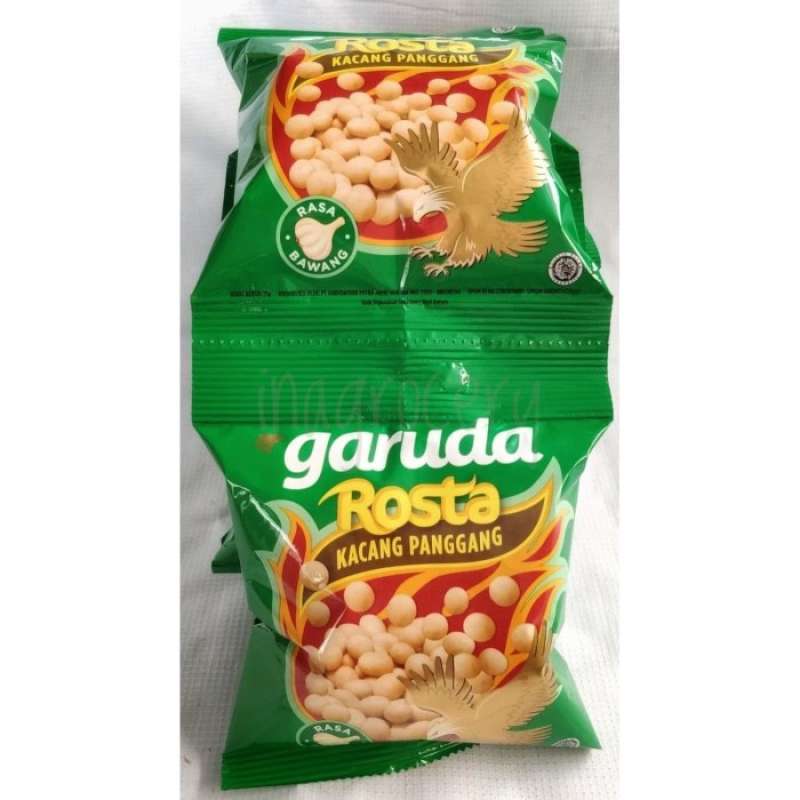 Promo Garuda Rosta Kacang Panggang Rasa Bawang [10 Pcs/ Renceng] Diskon ...