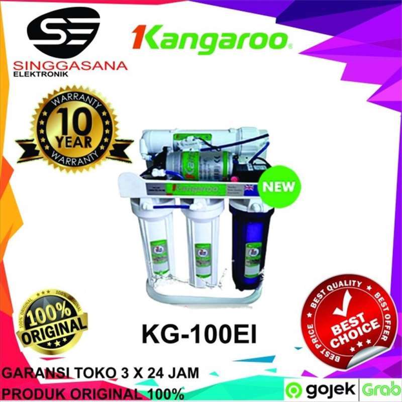Promo Kangaroo Water Purifier KG100EI , Mesin RO 100 GPD / REVERSE ...