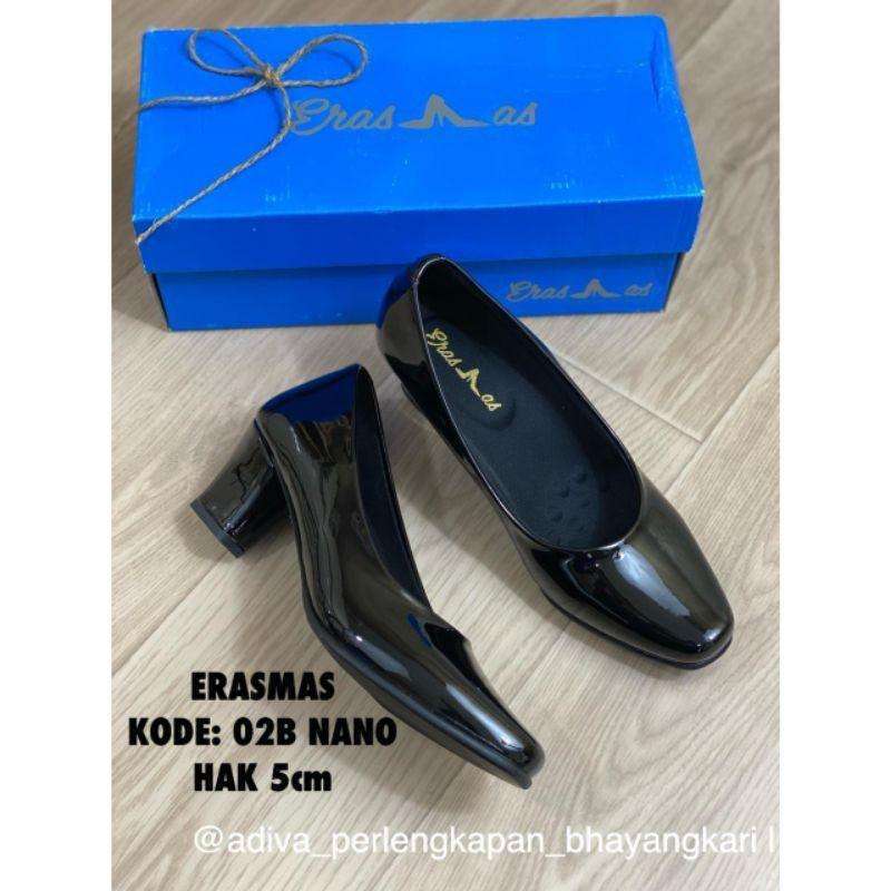 Jual Sepatu ERASMAS PSH PDH PSK GLOSSY NANO BHAYANGKARI PERSIT POLWAN ...