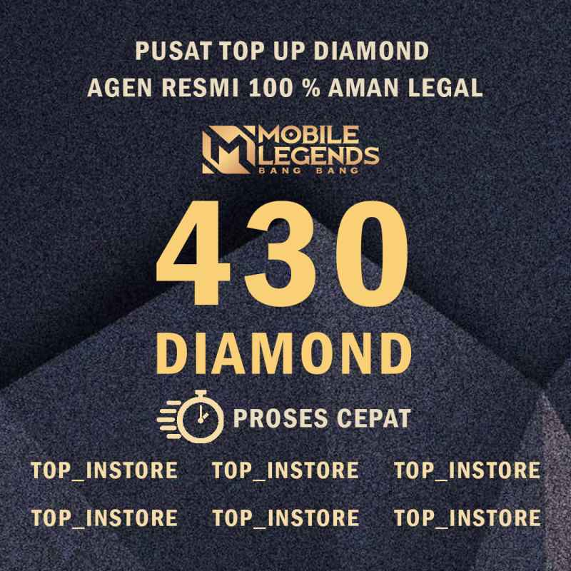 Promo 430 DIamond | Top Up Diamond Mobile Legends Murah | Diamond ML ...