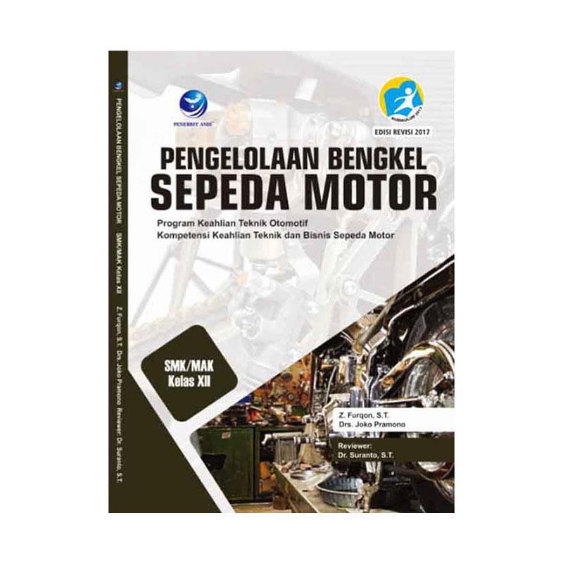 Jual Penerbit Andi Pengelolaan Bengkel Sepeda Motor Program Keahlian