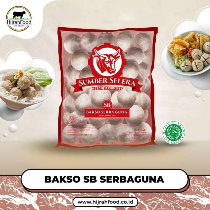 Promo Bakso Sapi Sumber Selera SB SERBAGUNA | All-Purpose Meatballs ...