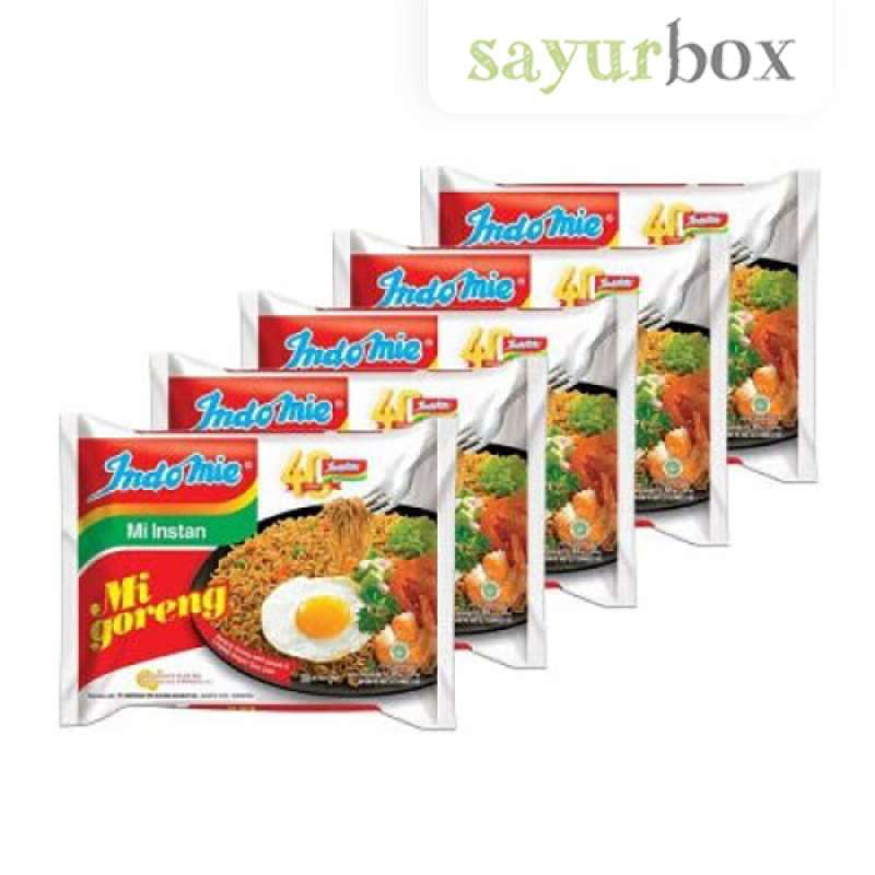 Jual Bundling Indomie Goreng 85 gram 5 pcs Sayurbox - JKT di Seller ...
