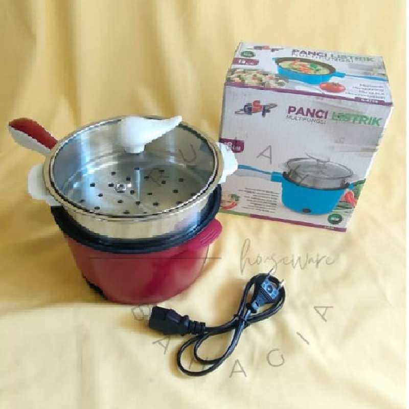 Jual Panci Set Elektrik Serbaguna Multifungsi Panci Listrik GSF / Panci ...