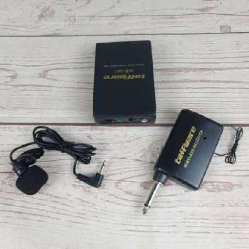 Jual Taffware Wireless FM Transmitter Receiver Pro Microphone WR-601 di ...