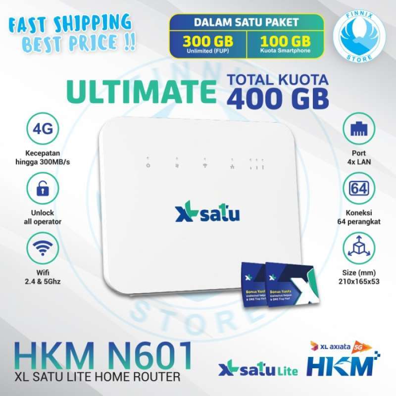 Promo Modem Router Wifi Hkm B001 Xl Home Izi Free Kuota 30 Gb Unlock ...