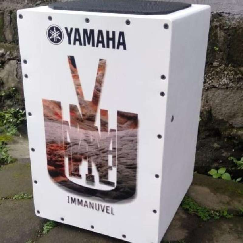 Jual Cajon Custom White Edition kahon bebas custom gambar kahon di ...