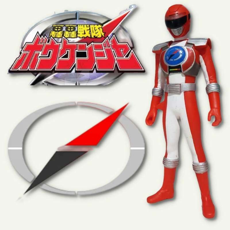 Jual Shs Figure Sentai Bouken Red Boukenger Power Ranger Over Drive Di ...
