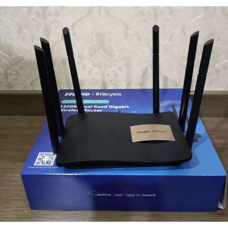 Jual Ruijie Wireless Router Rg-ew 1200g Pro 1300m Dual-band Gigabit Di ...