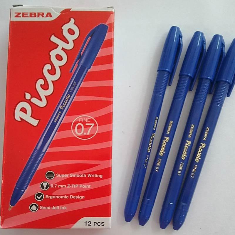 Jual Zebra Piccolo Ballpoint [Fine 0.7/ 12 pcs] di Seller Selaras Mart ...