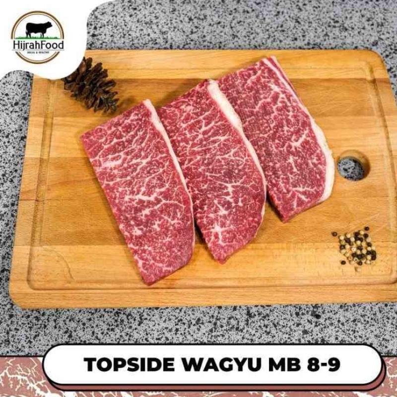 Jual Topside Beef Wagyu Steak MB 8-9 AUS | Daging Sapi Wagyu Secondary ...
