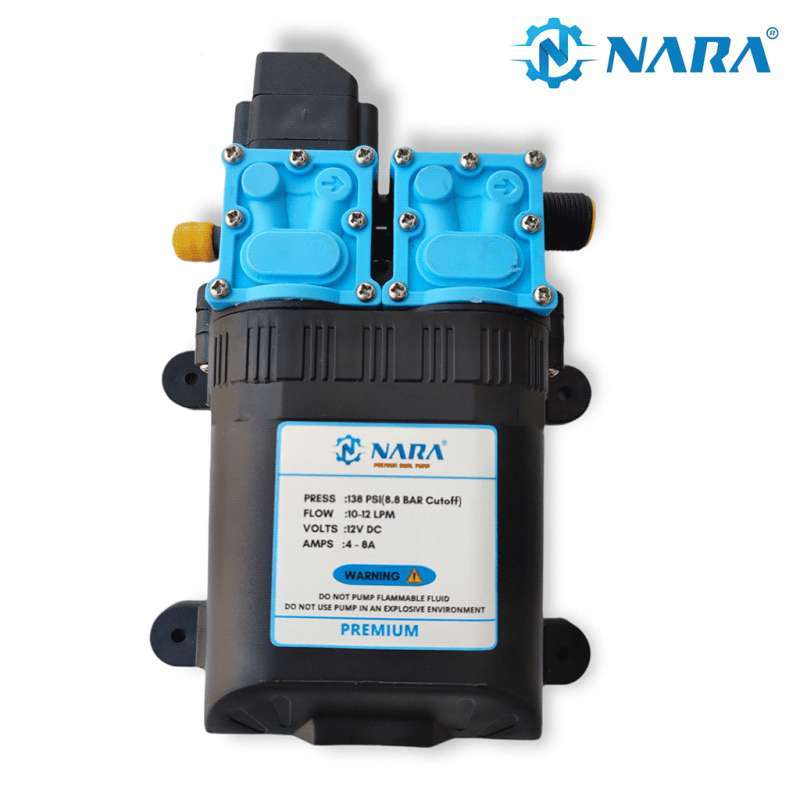 Jual Dual Pump 12v 8.8 Bar 12 Lpm Dinamo Pompa Sprayer Nara Dobel ...