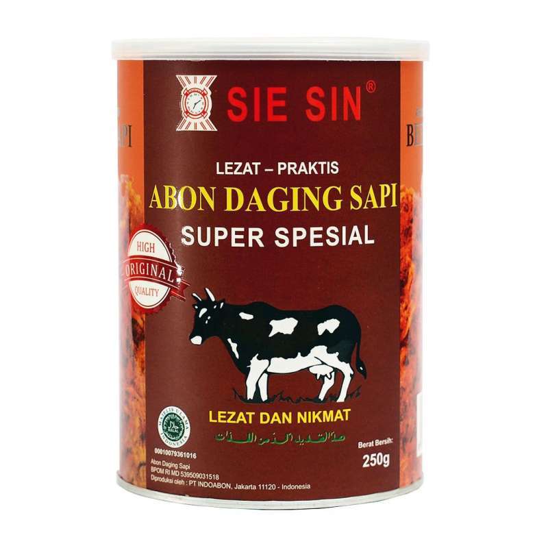 Jual SIE SIN. ABON DAGING SAPI BAWANG. kemasan kaleng di Seller Sanmil ...