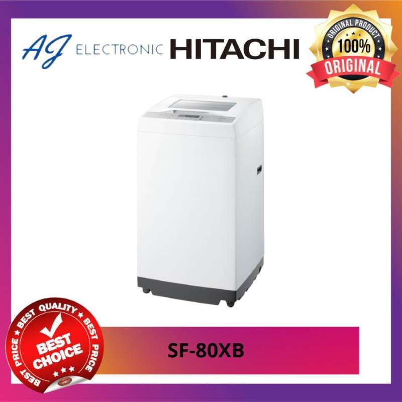 Jual Mesin Cuci Hitachi Sf-80xb / Sf80xb / Sf-80 , Top Loading 8 Kg Di ...
