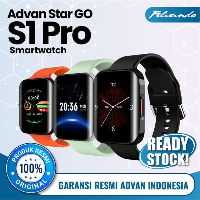 Promo Advan Start Go S1 Pro Smartwatch Jam Tangan Bluetooth Jam Pintar ...