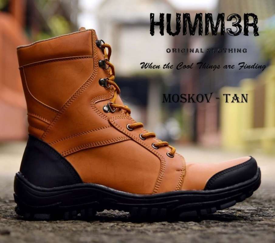 Promo Sepatu Boots Tinggi Jumbo PDH Ukuran Besar Big Size 44 45 46 47 ...