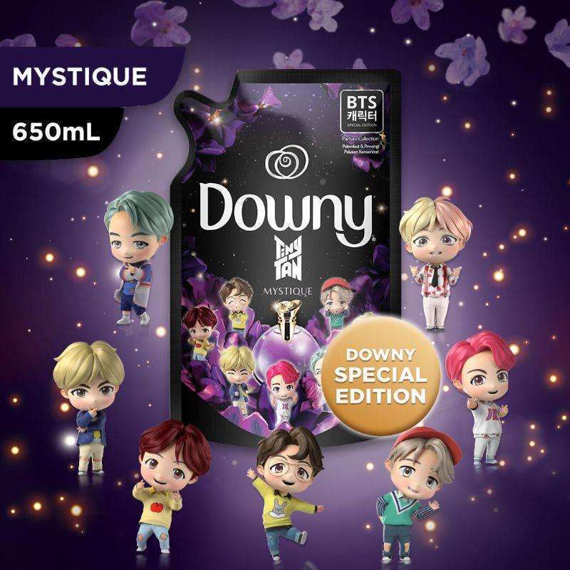 Jual WHS - Bandung - Mystique TinyTAN | Downy Pewangi dan Pelembut Pakaian (650mL) di Seller P&G ...