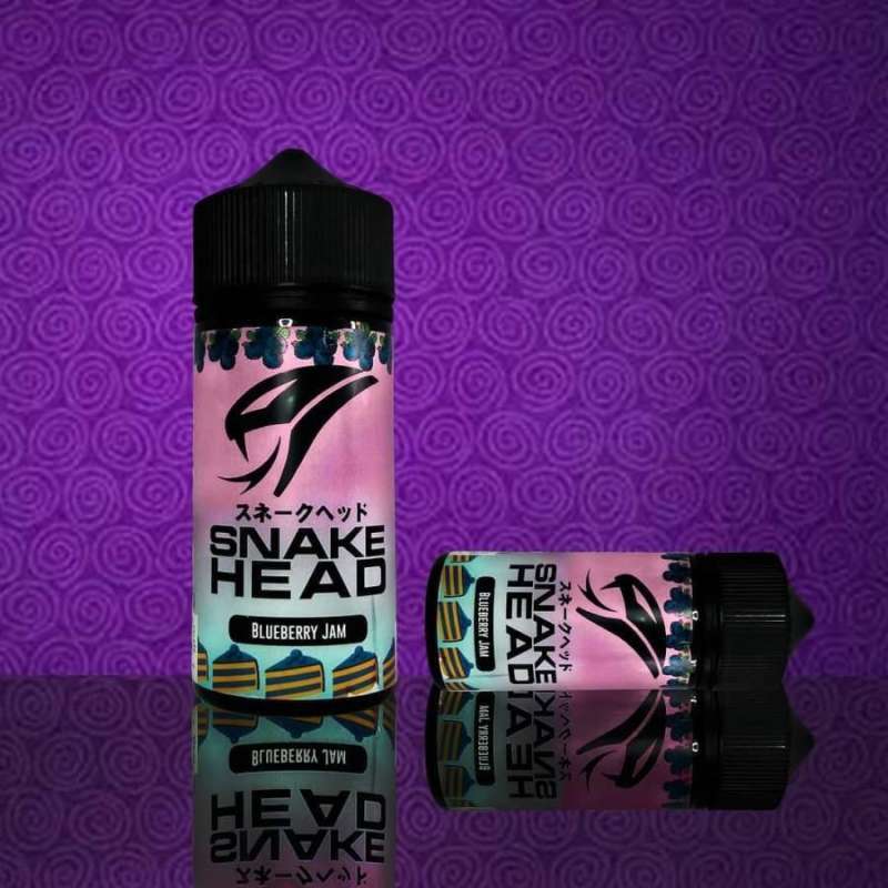 Jual SNAKE HEAD - Blueberry Jam Liquid Lokal 100ml vape vaporizer ...