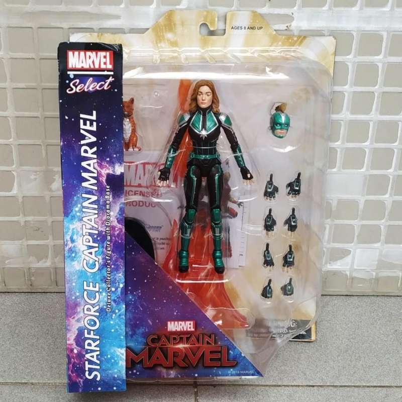 Jual Diamond Select Marvel Select Starforce Captain Marvel Carol ...