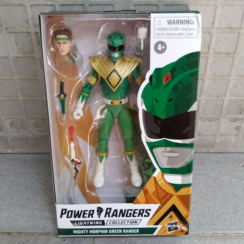 Jual HASBRO MMPR GREEN RANGER DRAGON POWER RANGERS LIGHTNING COLLECTION ...