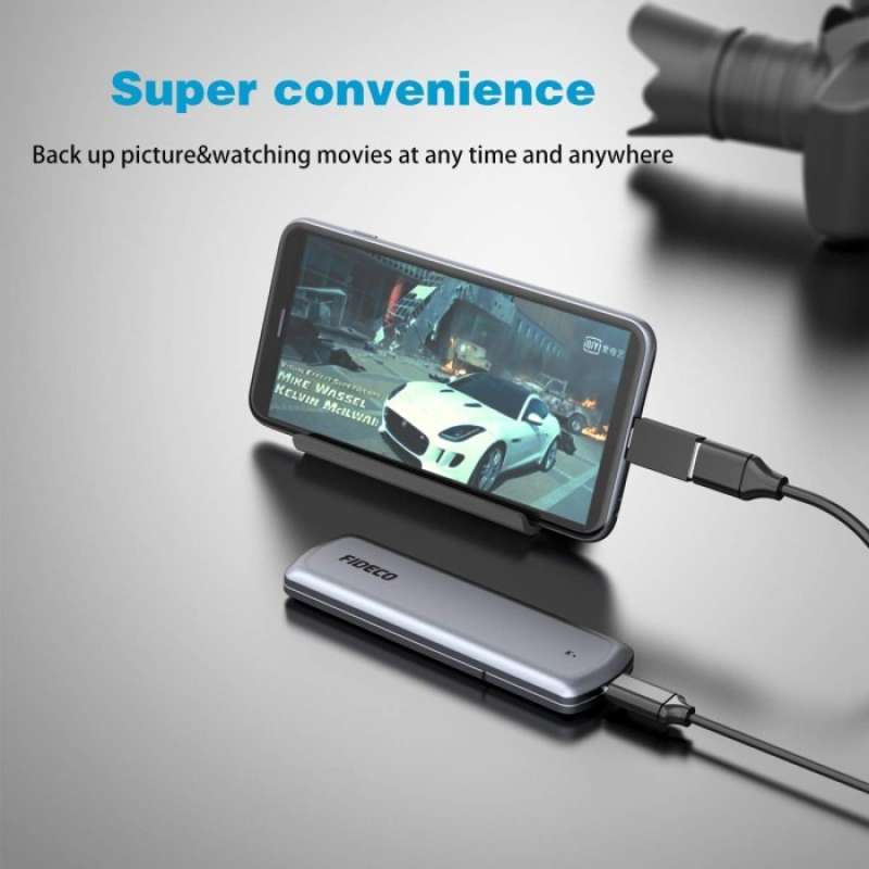 Promo Casing Ssd M2 Nvme Sata Usb3.0 Usb Type C High Speed Fideco ...