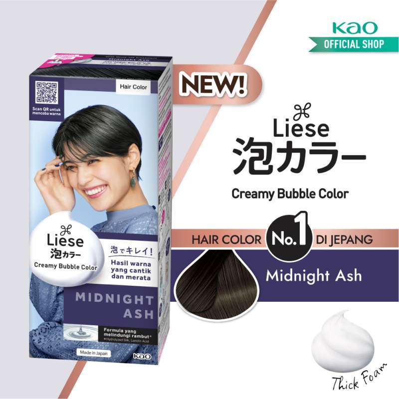 Promo Liese Creamy Bubble Color Foam Pewarna Rambut Permanent ...