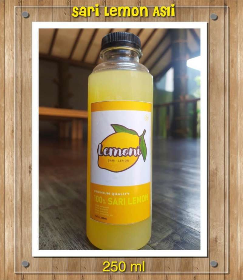 Jual Lemoni Sari Lemon Asli 500 ml - Minuman Wajib di masa Pandemi di ...