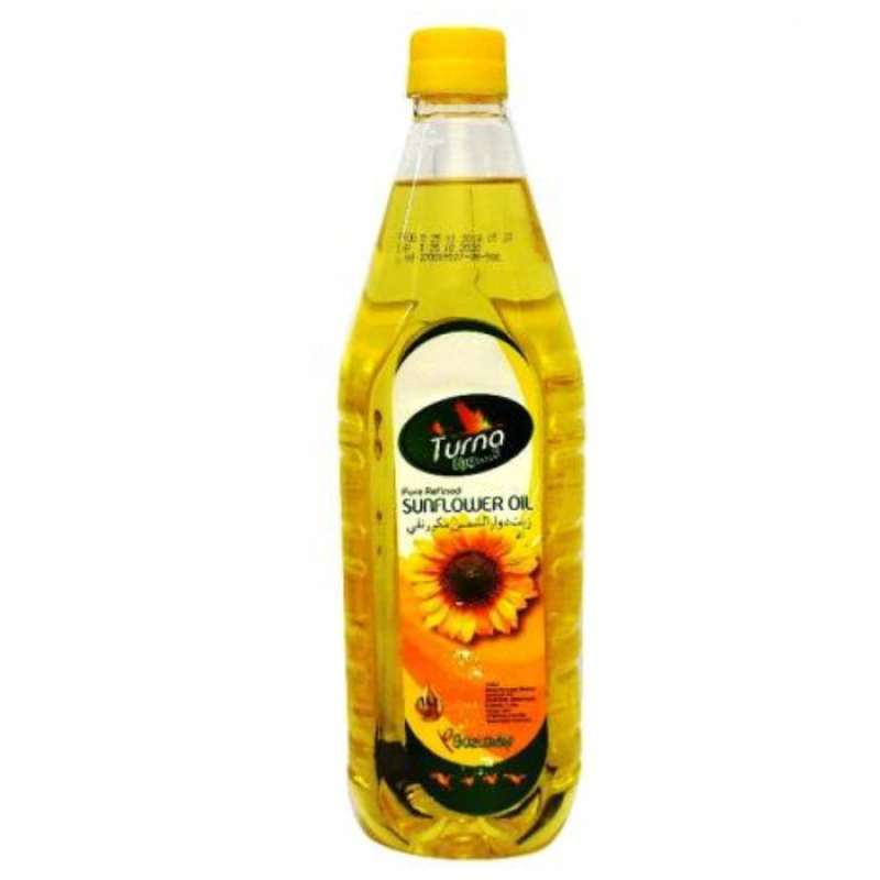Jual Minyak biji bunga matahari Turna refined sunflower oil 1 liter di ...