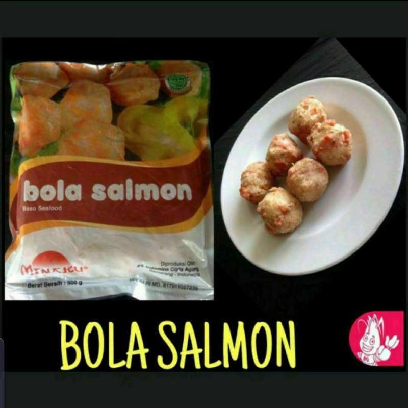 Jual Minaku Bola Salmon 500gr di Seller Gozzen Frozen Food - Tajur ...